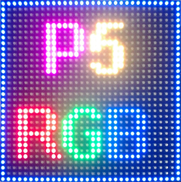 P5 Indoor 32 x 32 RGB LED Matrix Panel — PMD Way