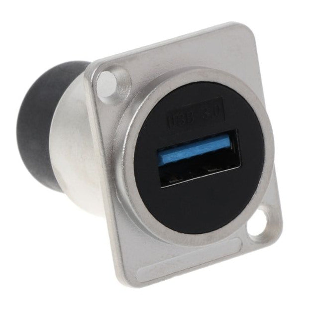 Panel Mount USB 3 or 2 Female to Female Sockets — PMD Way