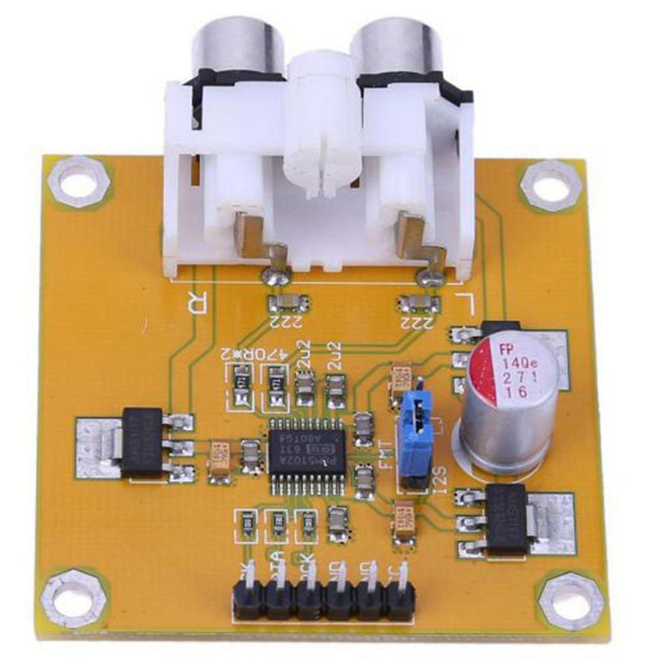 PCM5102 I2S DAC Decoder Board with RCA Output — PMD Way
