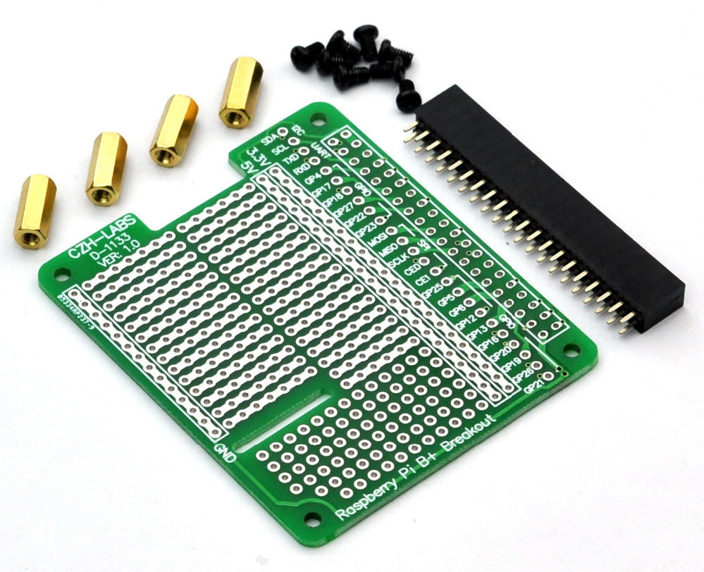 Prototype HAT Kit for Raspberry Pi - Four Pack — PMD Way