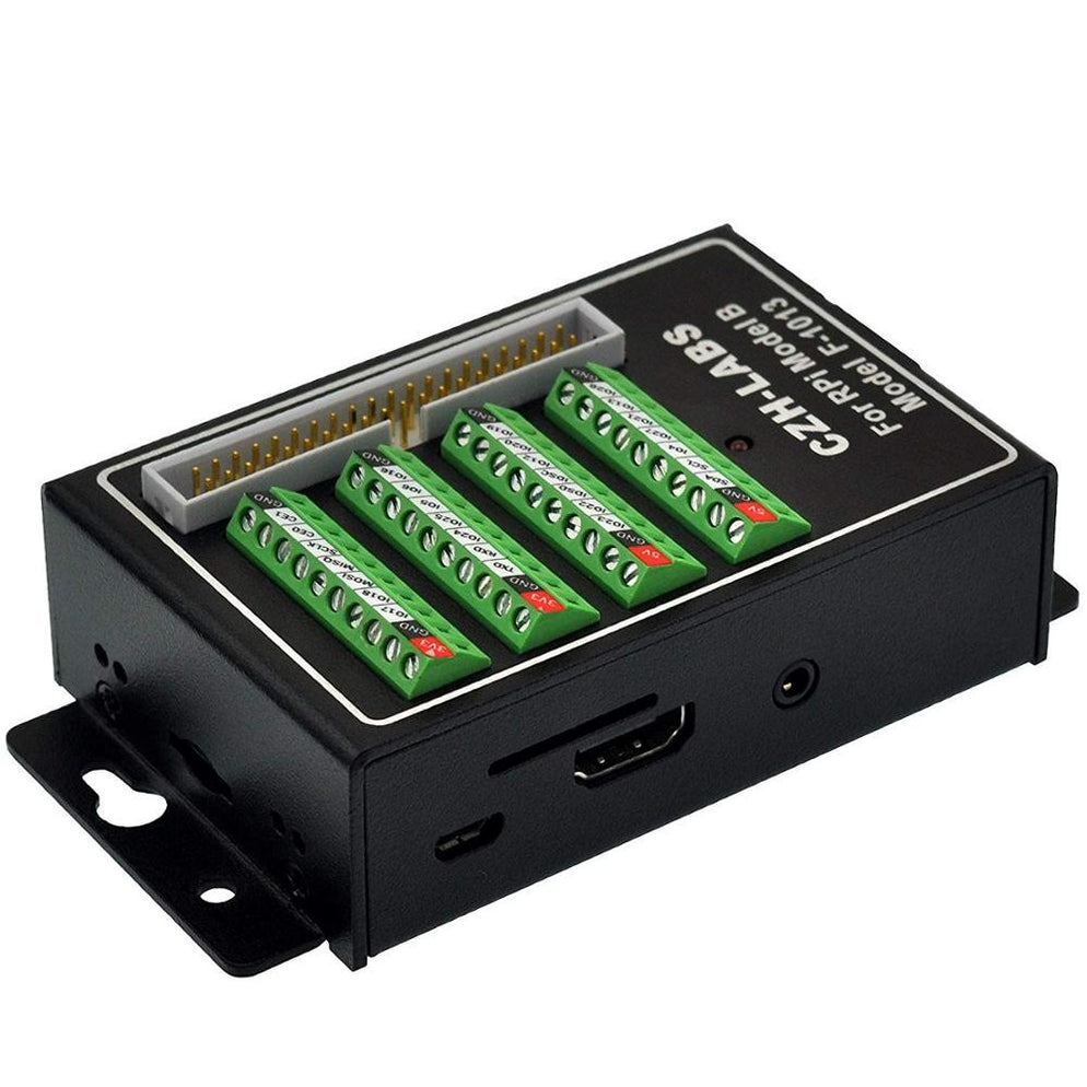 Raspberry Pi 3/2 Screw Terminal DIN Rail Enclosure — PMD Way