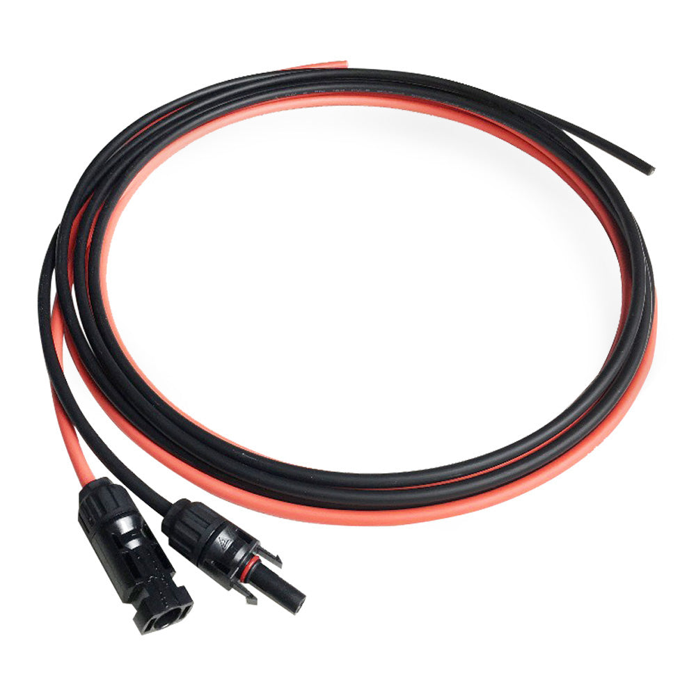 Red and Black PV Solar Connector Cables - Various Lengths — PMD Way