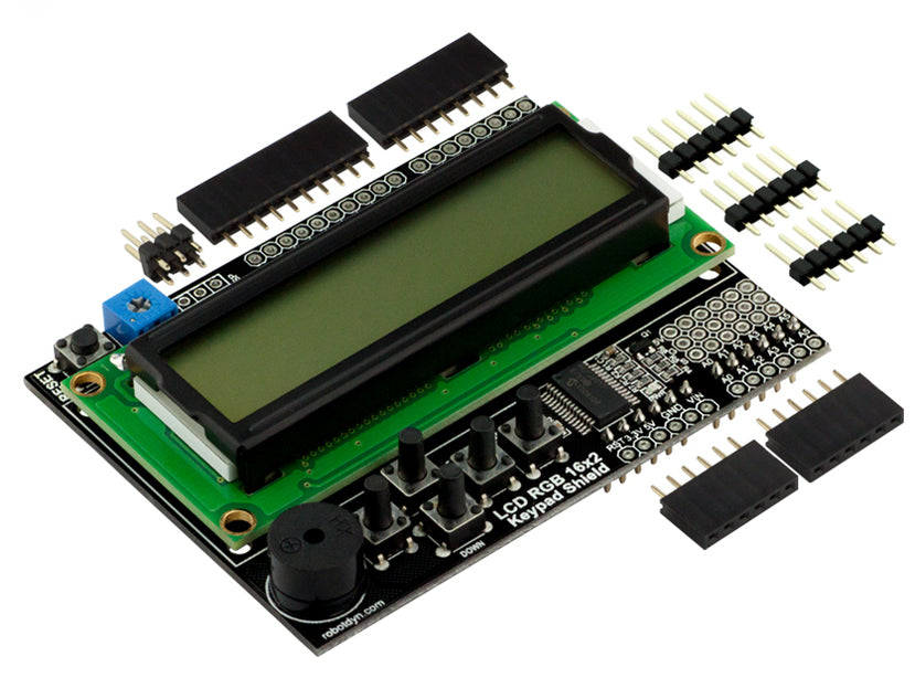 Character LCD Shields for Arduino from PMD Way