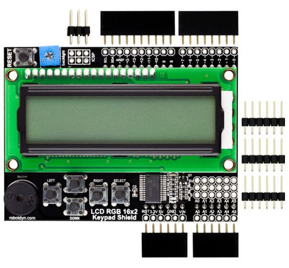 Character LCD Shields for Arduino from PMD Way