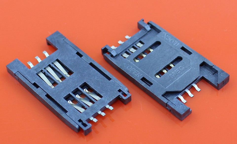 Standard SIM Card Holder - Six Connector - Ten Pack — PMD Way