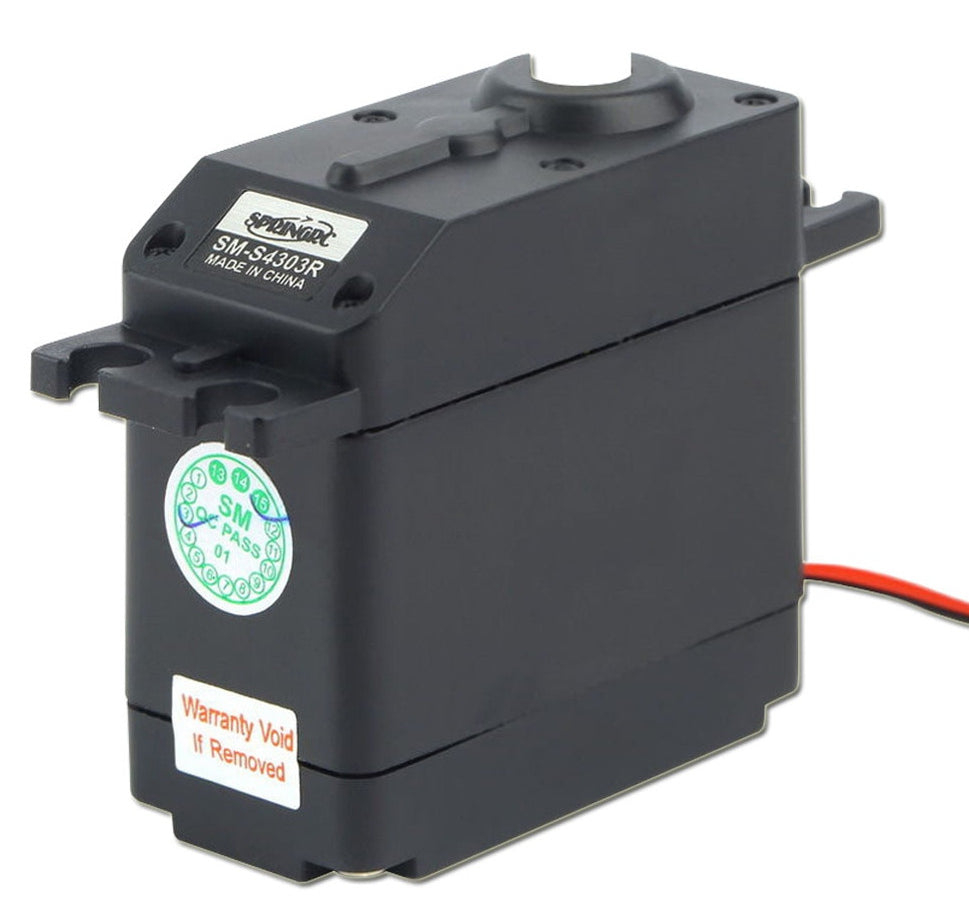 Continuous 360 Degree Rotation Servo SM S4303R — PMD Way