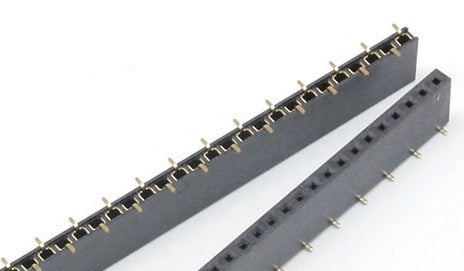 Single Row SMT SMD Female Header Socket - 20 Pack — PMD Way