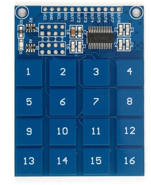 TTP229 16 Channel Digital Capacitive Switch Touch Sensor — PMD Way