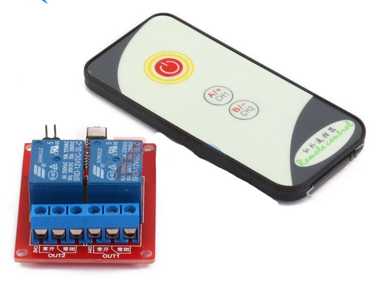 Infra Red Remote Control Relay Module - Two Channel — PMD Way