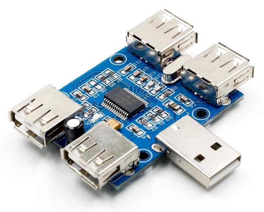 Value 4 Port 1A USB 2.0 Hub Module — PMD Way