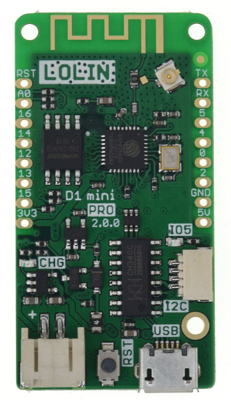 WeMos LoLin ESP8266 — PMD Way