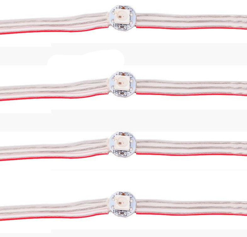 Pre-wired WS2812B LED PCB Strings - 50 Pieces — PMD Way